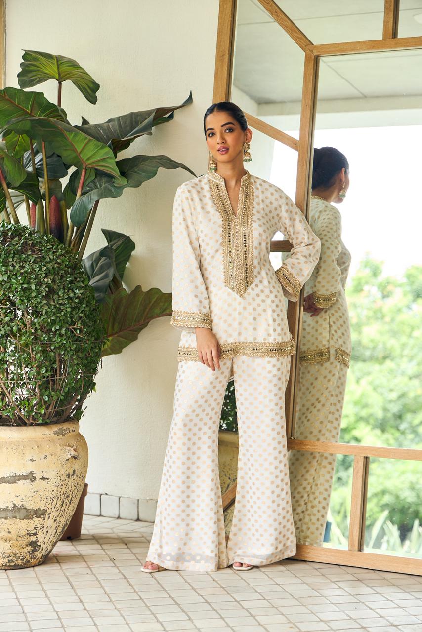 White Co-ord set – Divas Closet